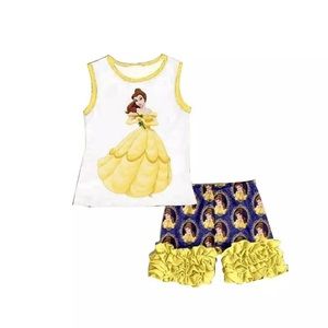 Matching Sets | Belle Beauty And The Beast Cute Set | Poshmark